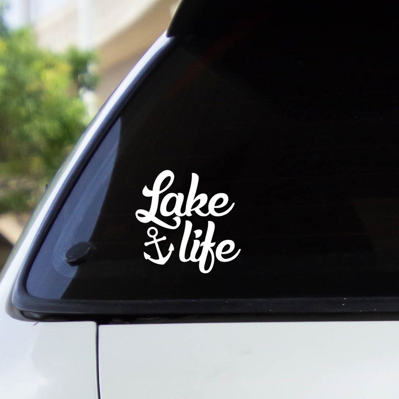 Lake Life Decal - Etsy
