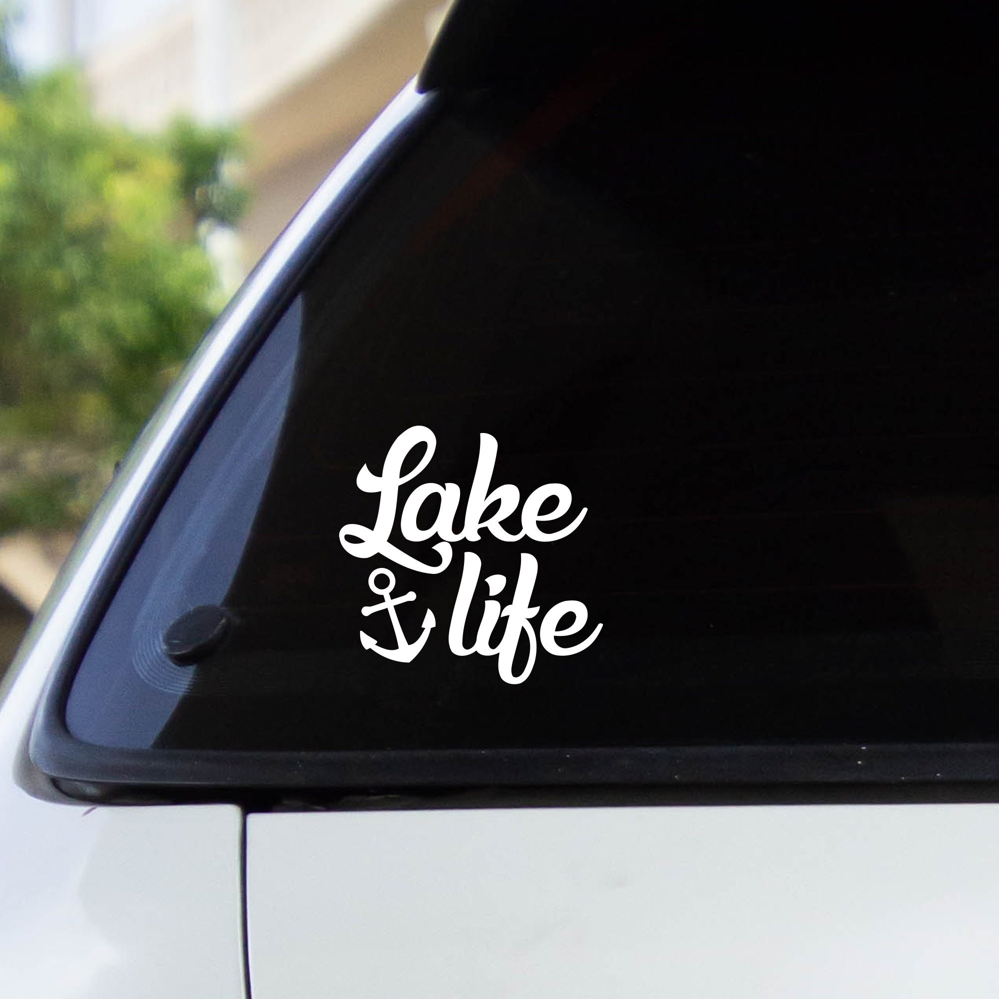 Lake Life Decal Sticker / Multiple Colors - Etsy