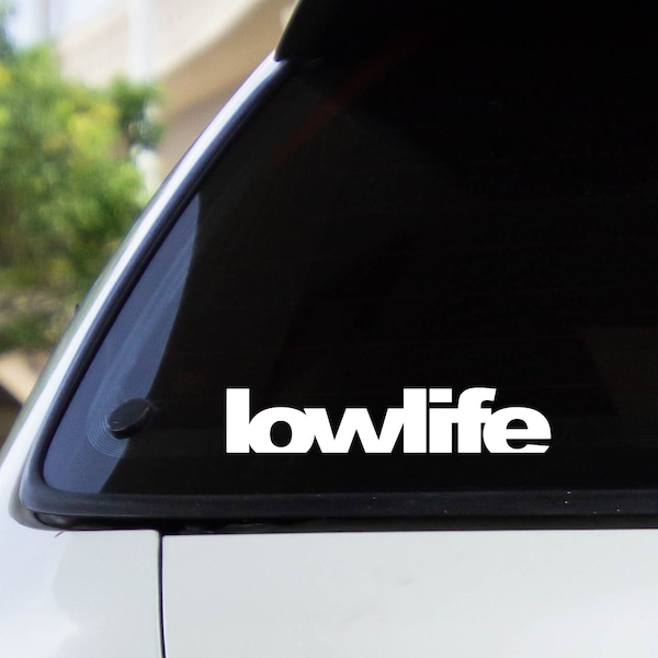 Low Life Decal - Etsy
