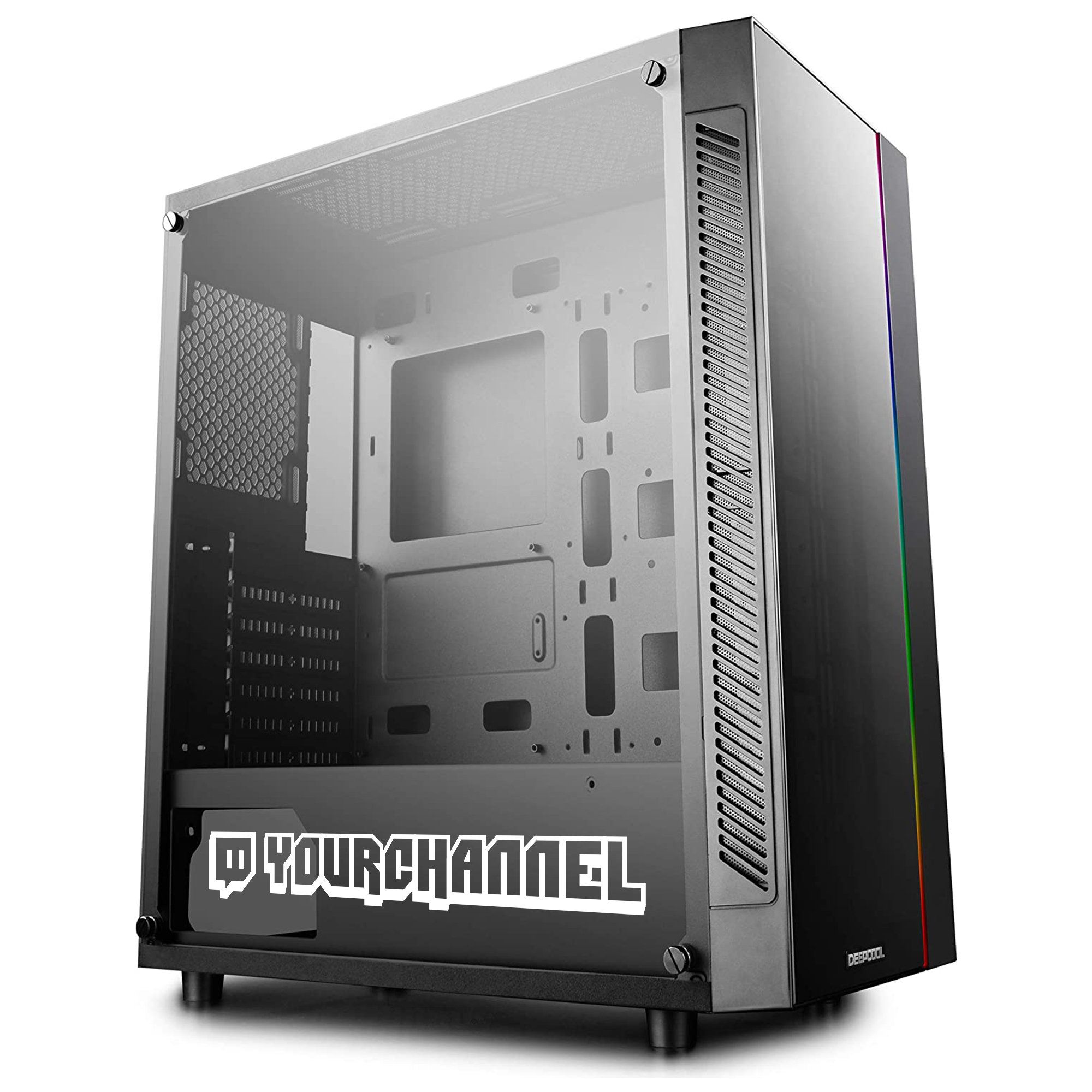 Custom Twitch Channel Name Sticker Twitch Username Car - Etsy