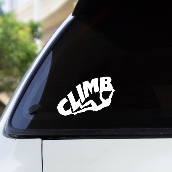 Rock Climbing Decal Sticker / Multiple Colors - Etsy