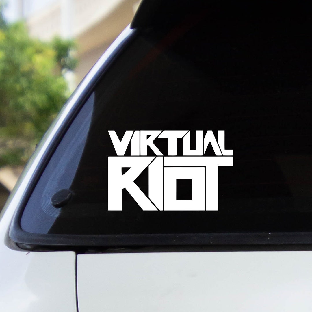 Virtual Riot Decal Sticker / Multiple Colors - Etsy