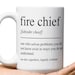 Fire Chief Gifts. Fire Chief Mug, Fire Chief Retirement Gift ...
