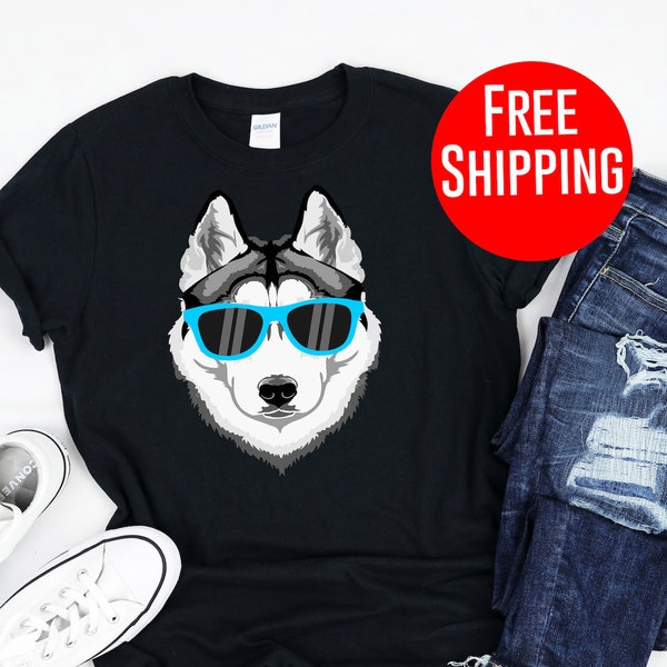 Husky T Shirt - Etsy