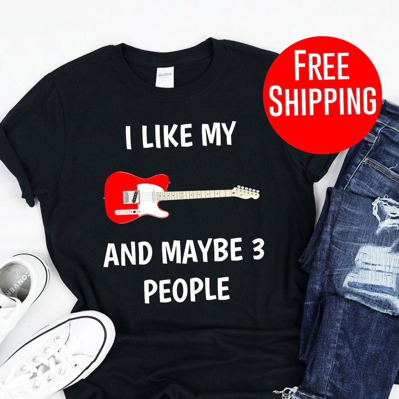 Guitar Shirt - Etsy
