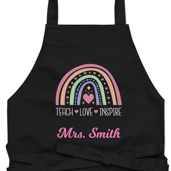 Teacher Apron - Etsy