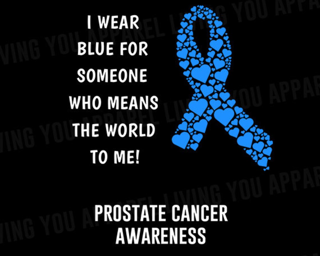 Prostate Cancer Png, Prostate Cancer Awareness, Blue Ribbon, Fight ...