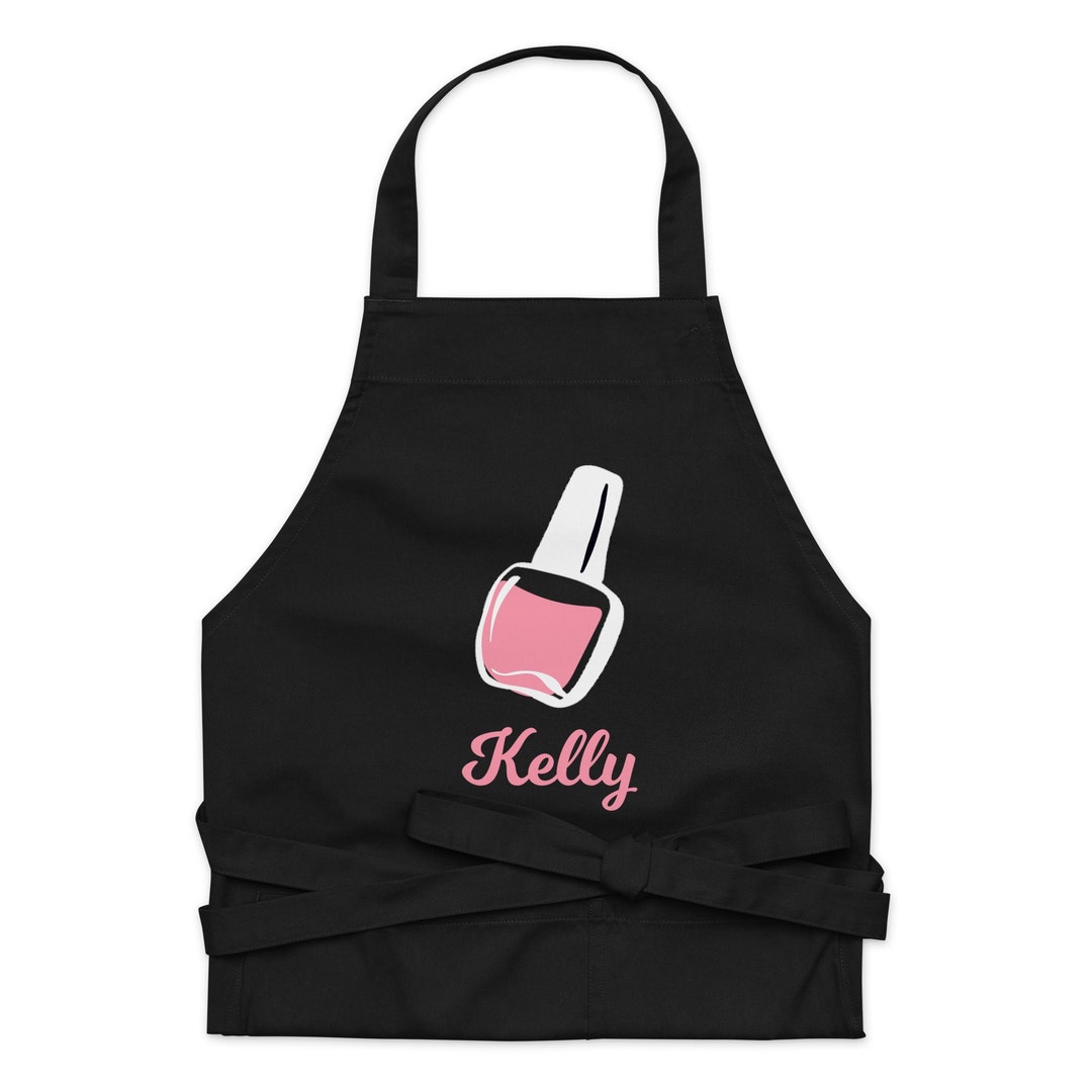 Personalized Nail Technician Apron, Custom Nail Tech Apron, Nail Tech ...