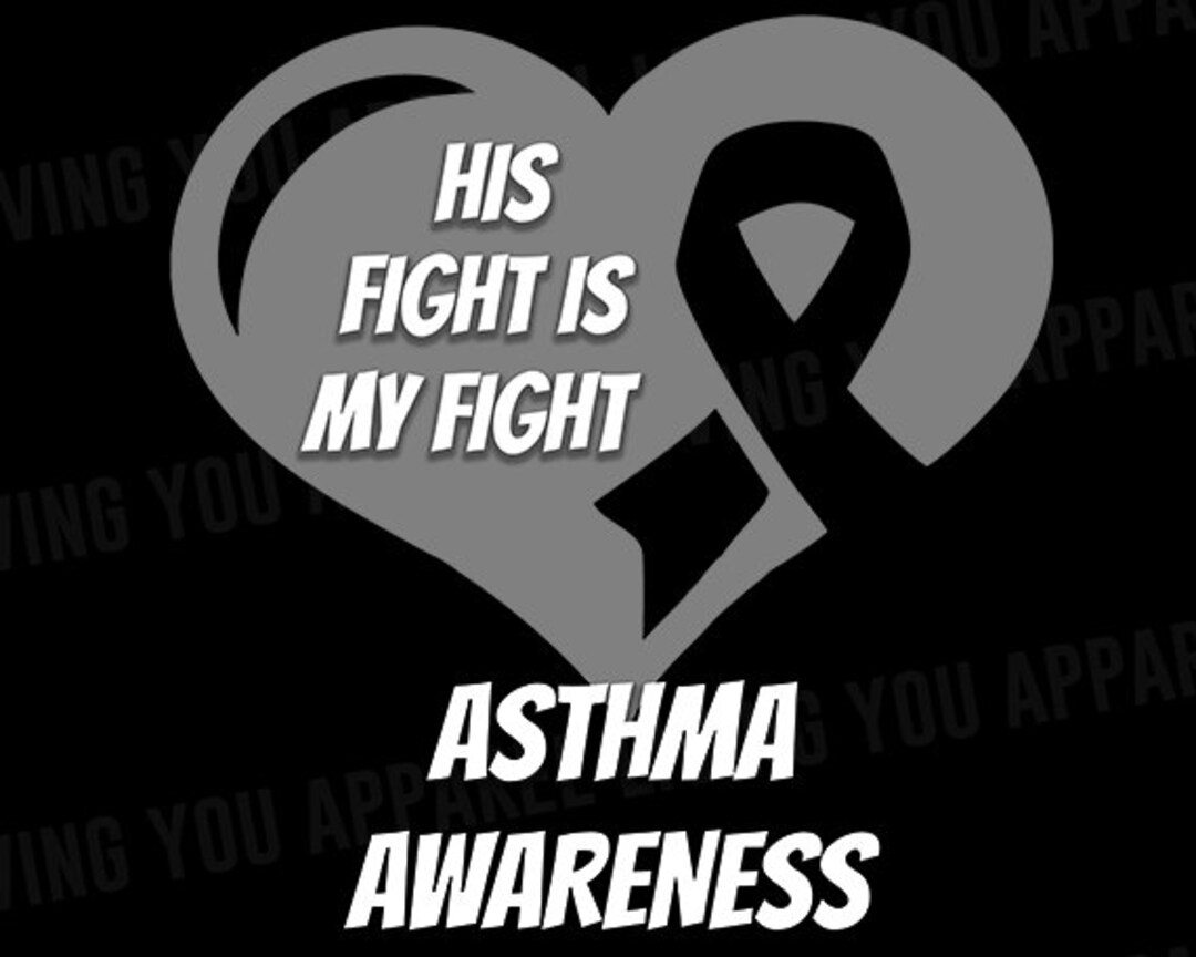 Asthma Png, Asthma Awareness, Asthma Warrior, Gray Ribbon, Asthma ...