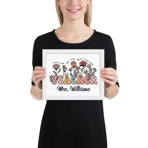 Custom Teacher Name Sign, Custom Classroom Door Signs, Printable ...