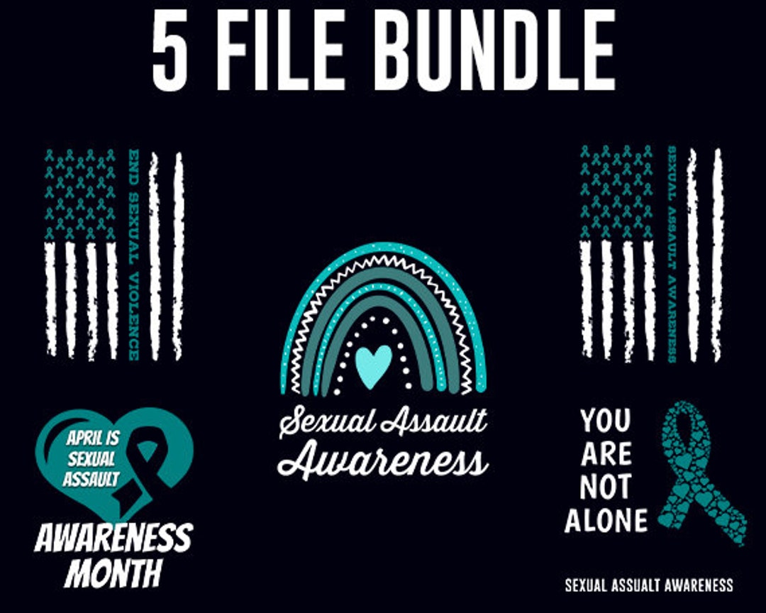 Sexual Assault Png Bundle Sexual Assault Awareness Month Sexual Assault File Awareness Png