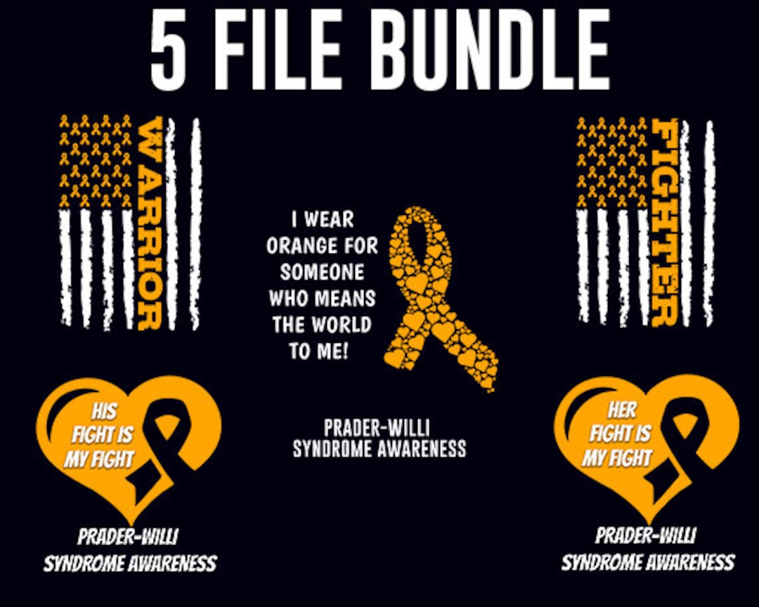 Prader Willi Syndrome Png Bundle, Prader Willi Syndrome Awareness Png ...