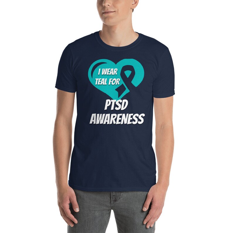 Ptsd Shirt I Wear Teal for Ptsd Awareness - Etsy