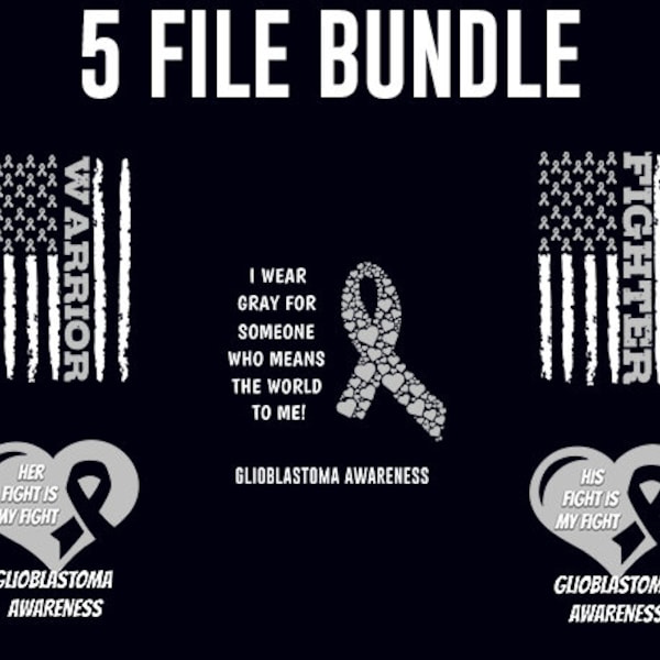 Glioblastoma Ribbon Decals - Etsy