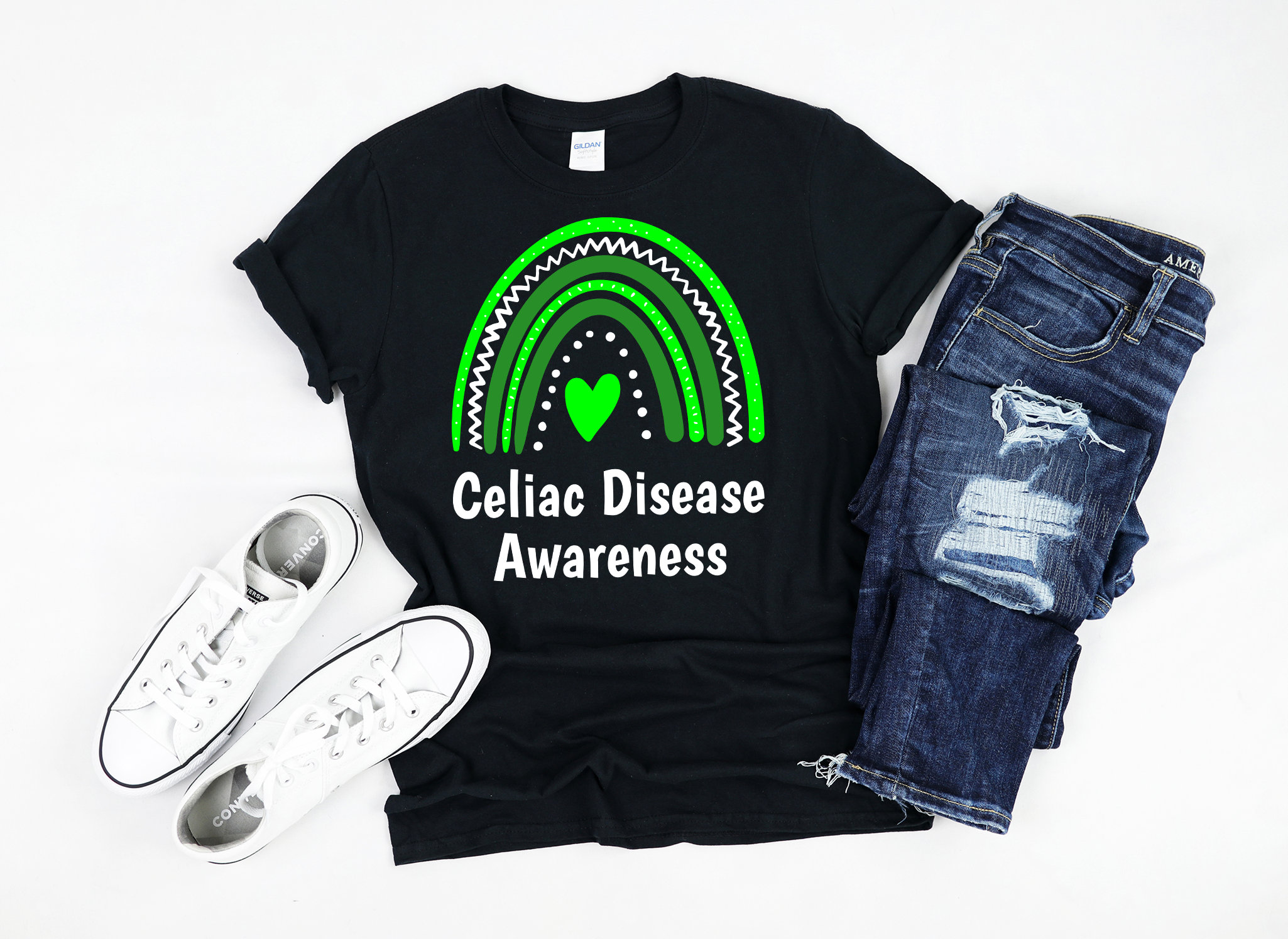 Celiac Disease Png Celiac Disease Awareness Green Ribbon - Etsy