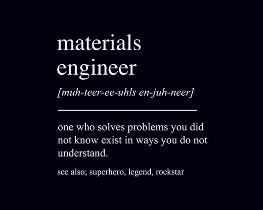 Materials Engineer Png File, Materials Engineer Tshirt Design ...