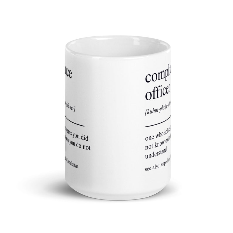 Compliance Officer Gift, Compliance Officer Mug, Gift for Compliance ...