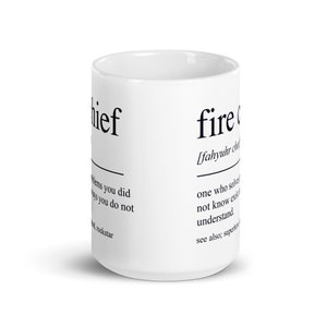 Fire Chief Gifts. Fire Chief Mug, Fire Chief Retirement Gift ...