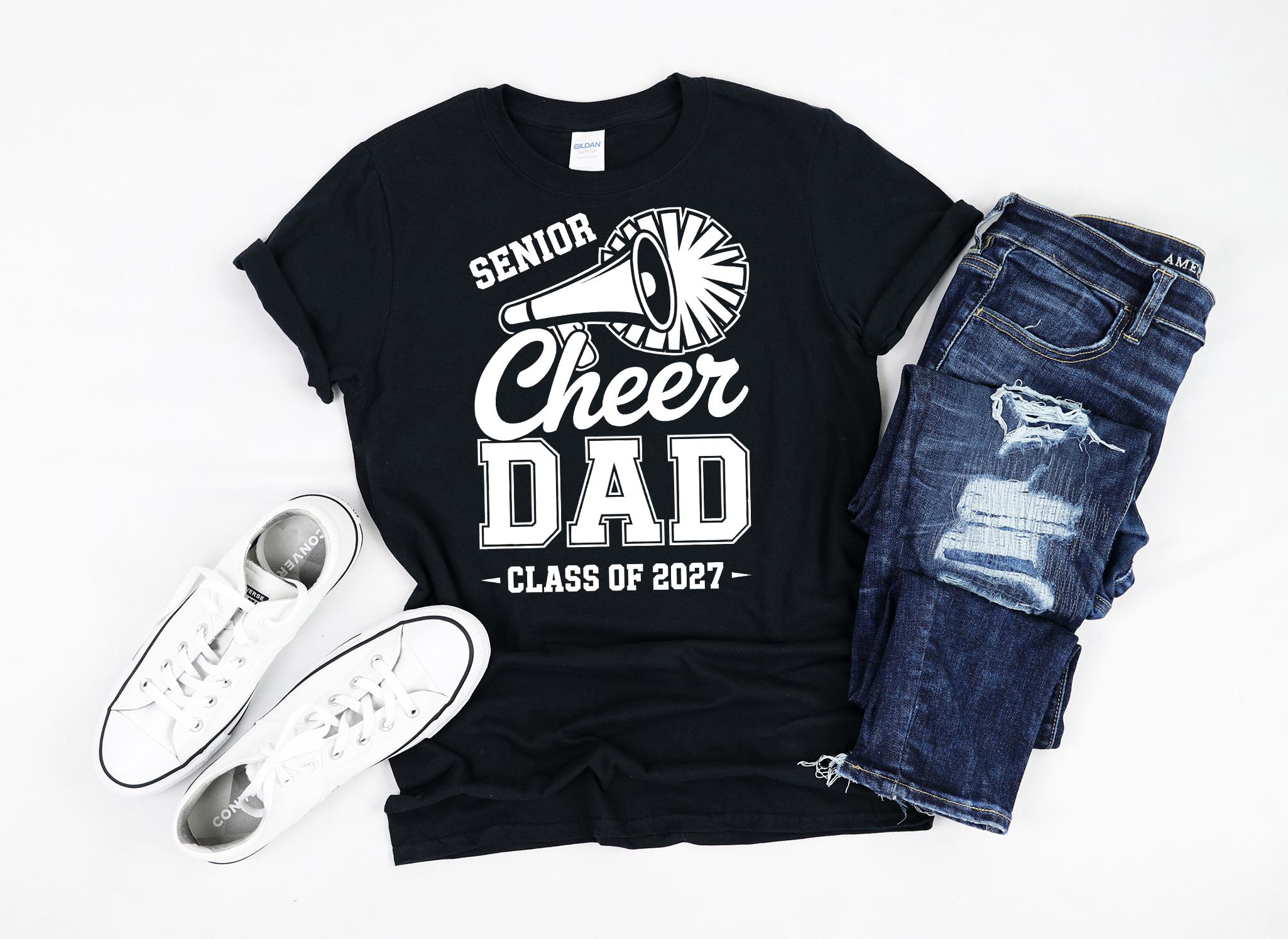 Senior Cheer Dad PNG | Class of 2027 Sublimation Design | Cheer Dad ...
