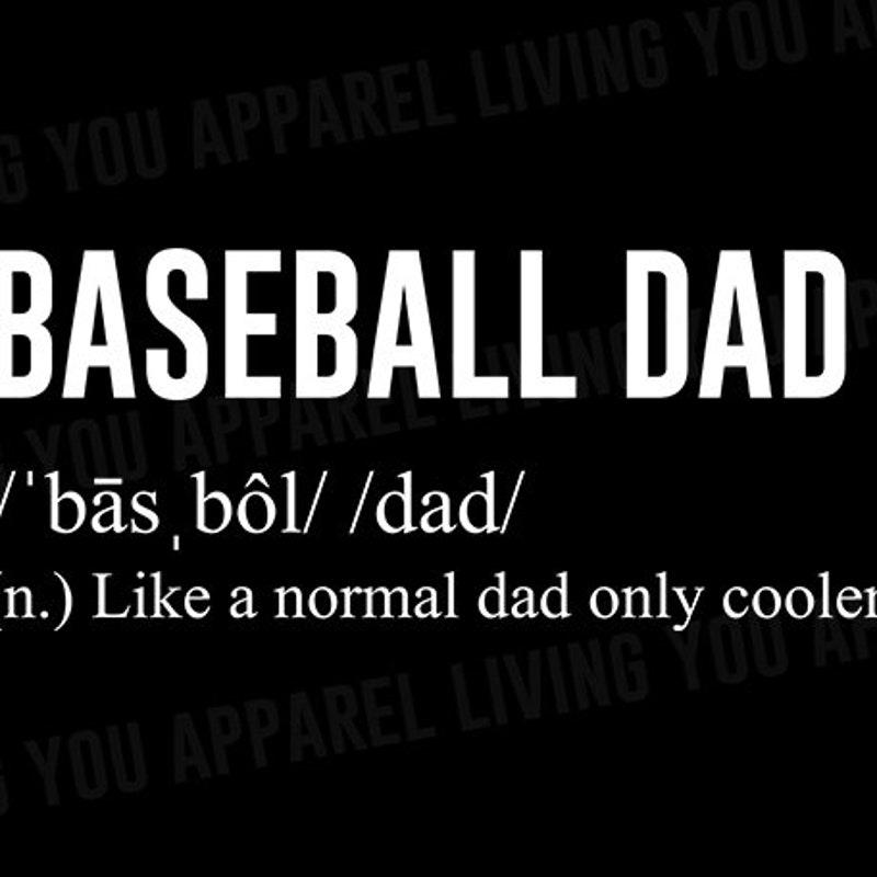 Baseball Dad - Etsy