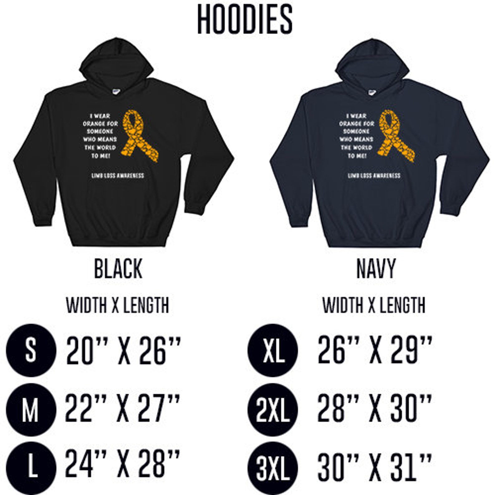 Limb Loss / Shirt / Tank Top / Hoodie / Limb Loss Awareness / Limb Loss ...