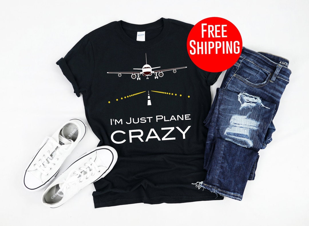 Airplane / Shirt / Tank Top / Hoodie / Airplane Shirt / Airplane Gift ...