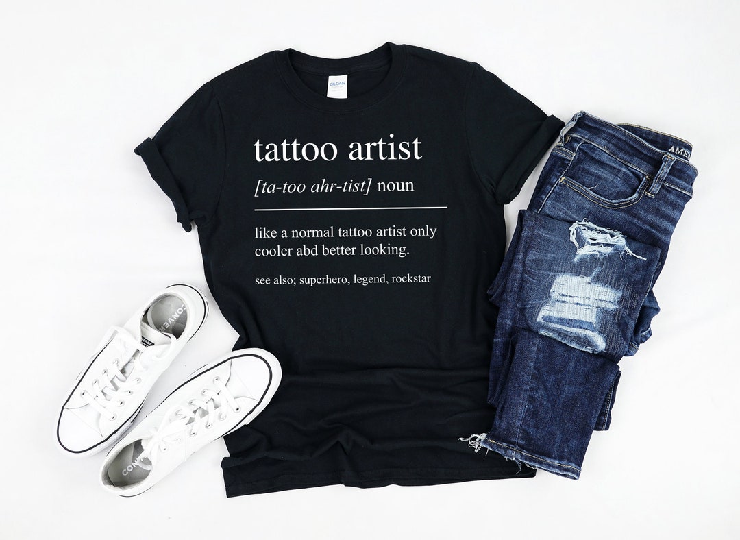 Tattoo Artist Gift, Tattoo Artist Shirt, Tattoo Artist Tshirt, Gifts ...