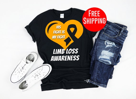 Limb Loss / Shirt / Tank Top / Hoodie / Limb Loss Awareness / | Etsy
