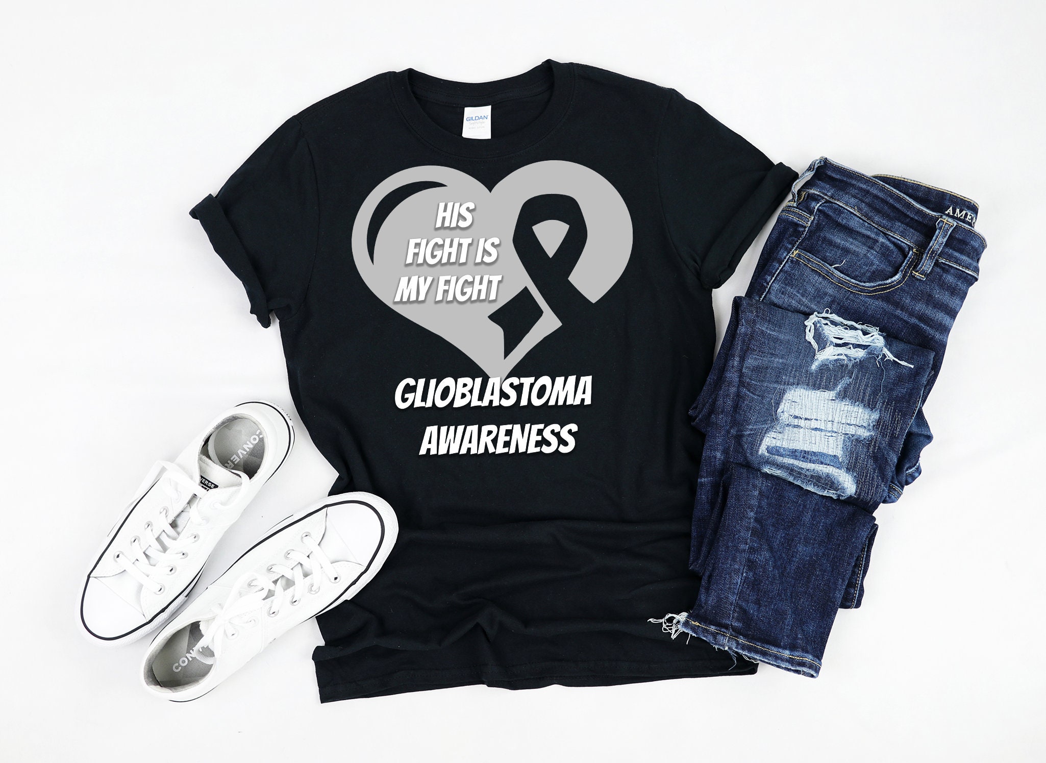 Glioblastoma Png Glioblastoma Awareness Grey Ribbon - Etsy