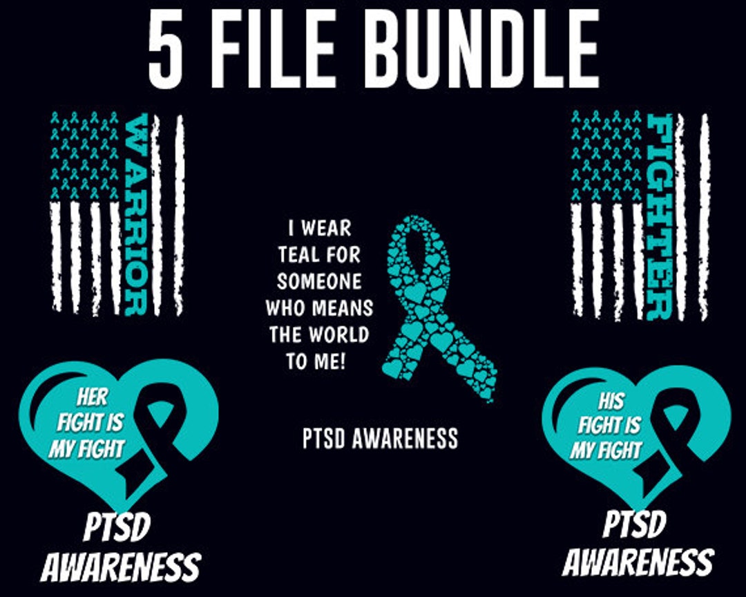 Ptsd Png Budle, Ptsd Awareness Png, Ptsd Digital Png, Ptsd Warrior ...