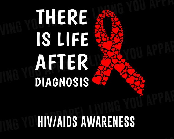 Hiv Awareness Png Aids Awareness Png Red Ribbon Png World | Etsy