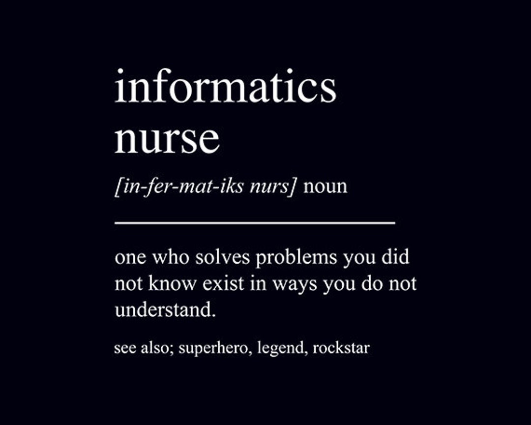 Informatics Nurse Png File, Informatics Nurse Tshirt Design ...