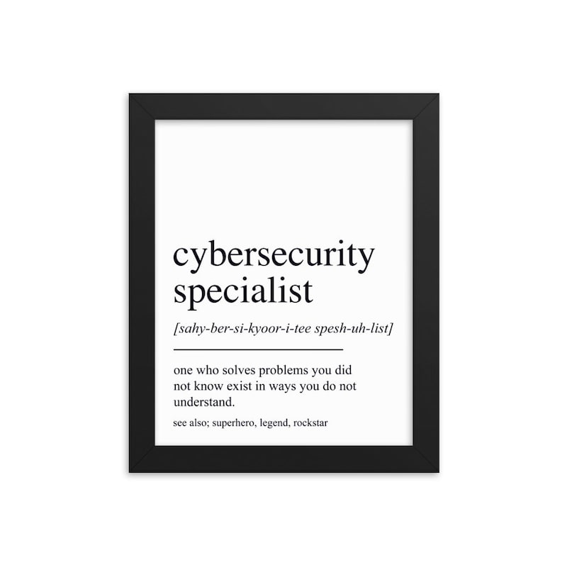 Cyber Security Sticker - Etsy