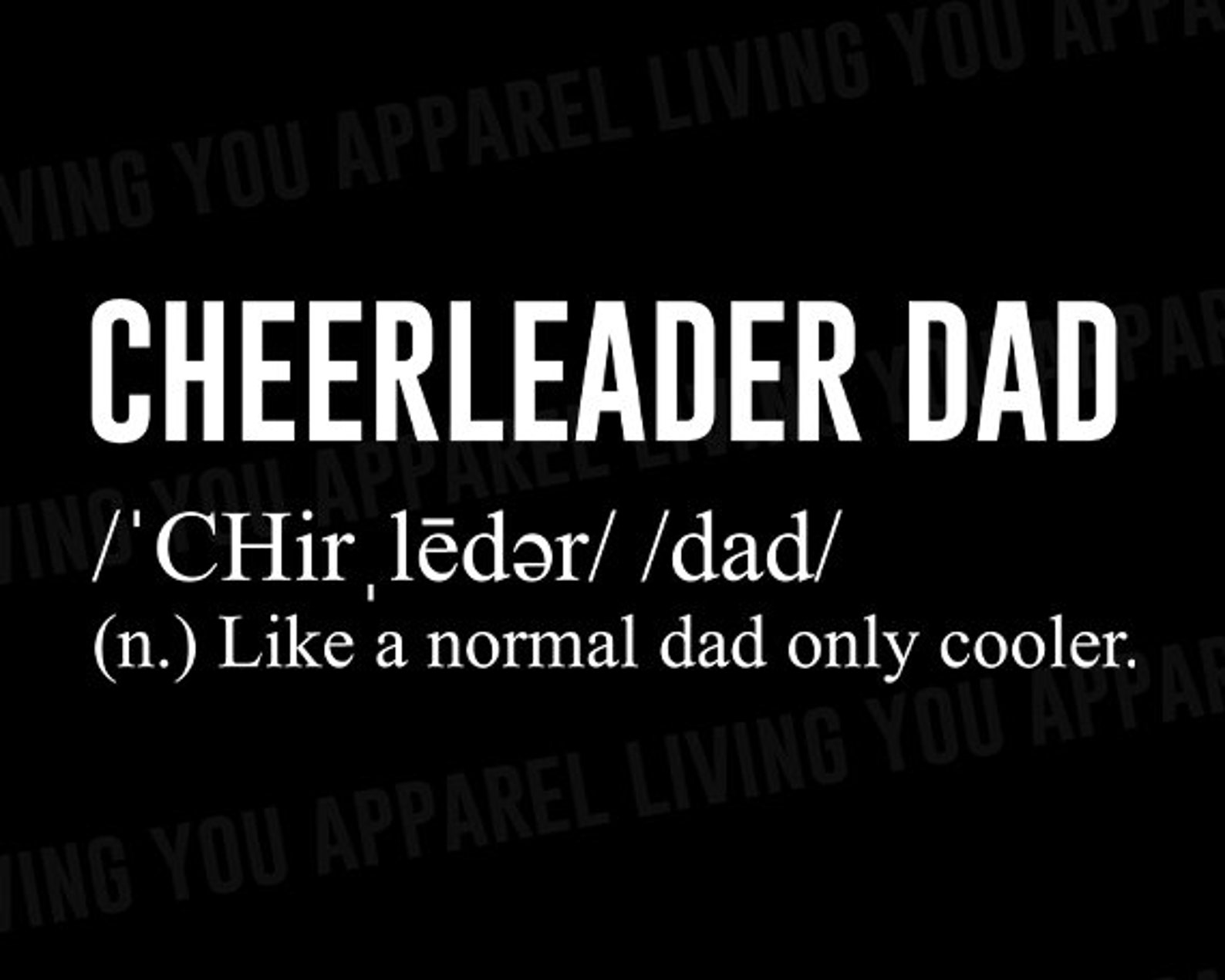 Cheerleader Dad Png Cheer Dad Png Cheerleader Design - Etsy Canada