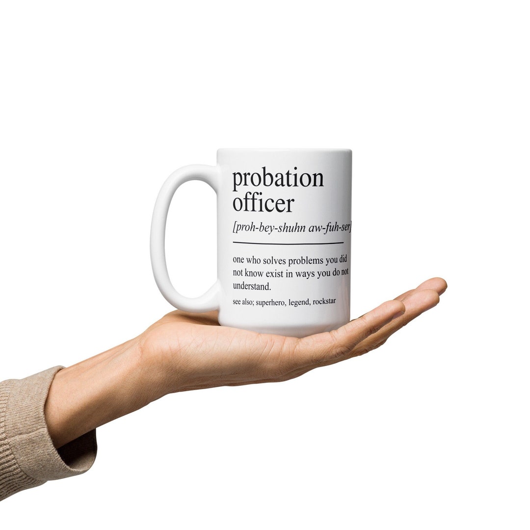 Funny Probation Officer Gifts for Men, Personalized Probation Officer ...