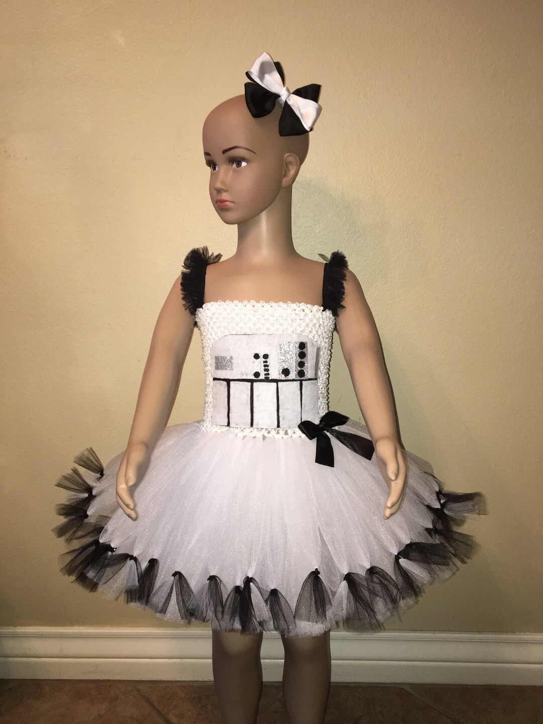 Star Wars Stormtrooper Inspired Tutu/star Wars Halloween Costume/star ...