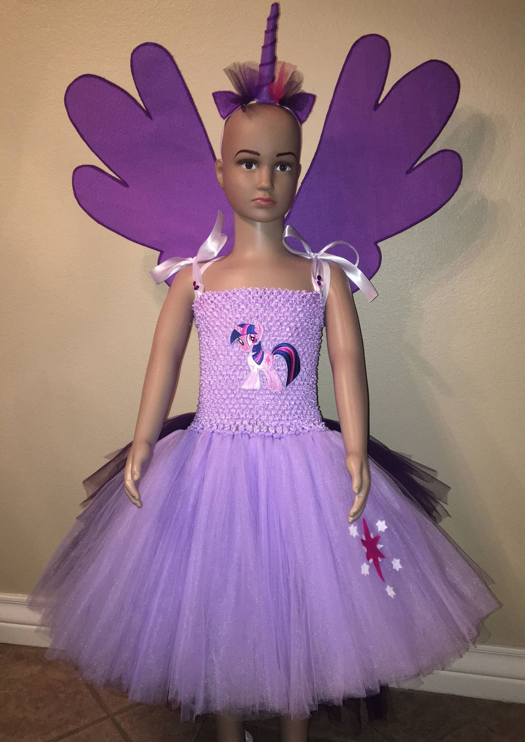 Twilight Sparkle My Little Pony Inspired Tutu/twilight Sparkle Costume ...