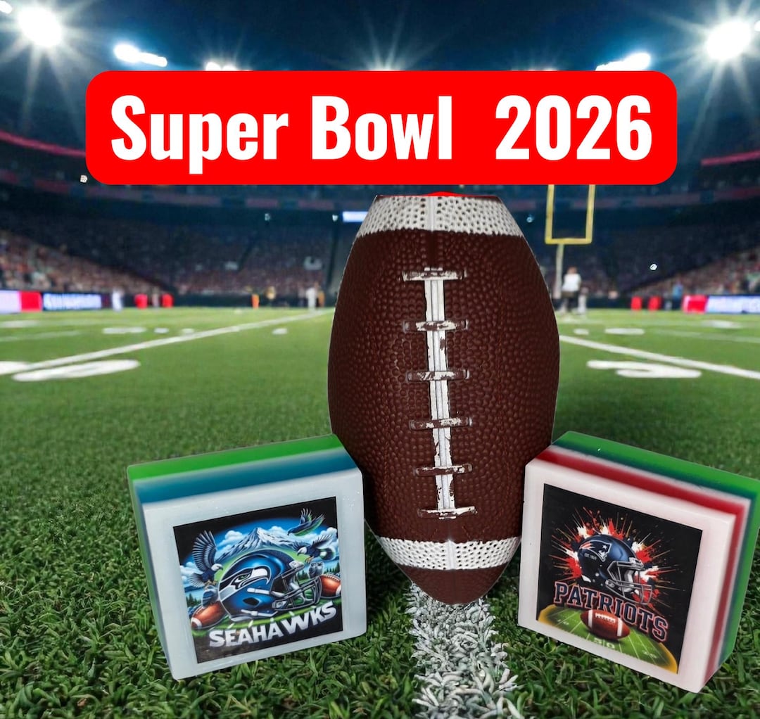 Super Bowl Soap – Seahawks Vs Patriots – Limited Edition Football ...