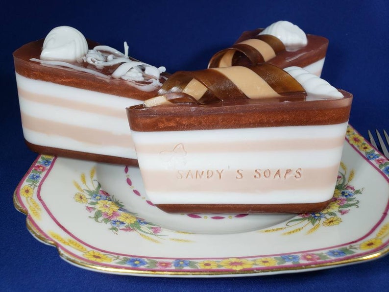 Food Soap Birthday Cake Soaps Novelty Soap Baker Gifts | Etsy