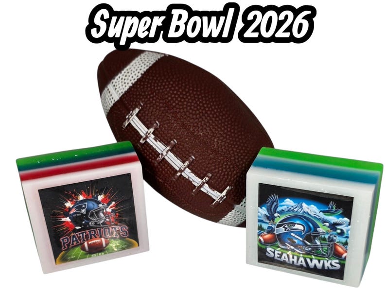 Super Bowl Soap – Seahawks Vs Patriots – Limited Edition Football ...