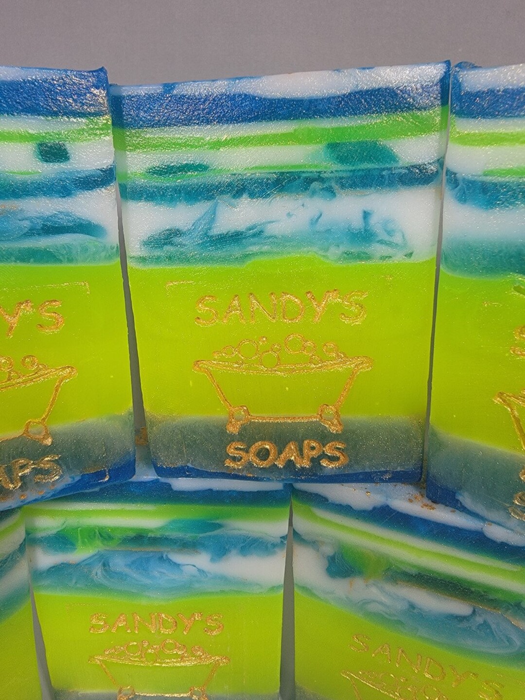 Floral & Fruity Soaps Blue Soaps Glycerin Soaps for Her - Etsy