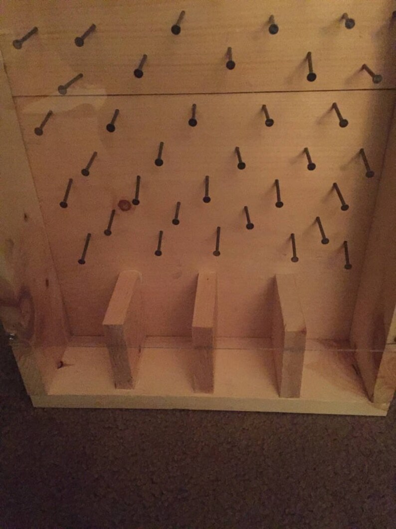 Homemade Rustic Novelty Bottlecap Plinko Drinking Game - Etsy