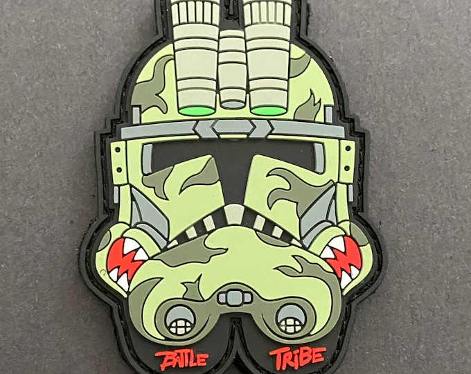 Ranger Trooper Helmet PVC Patch - Etsy