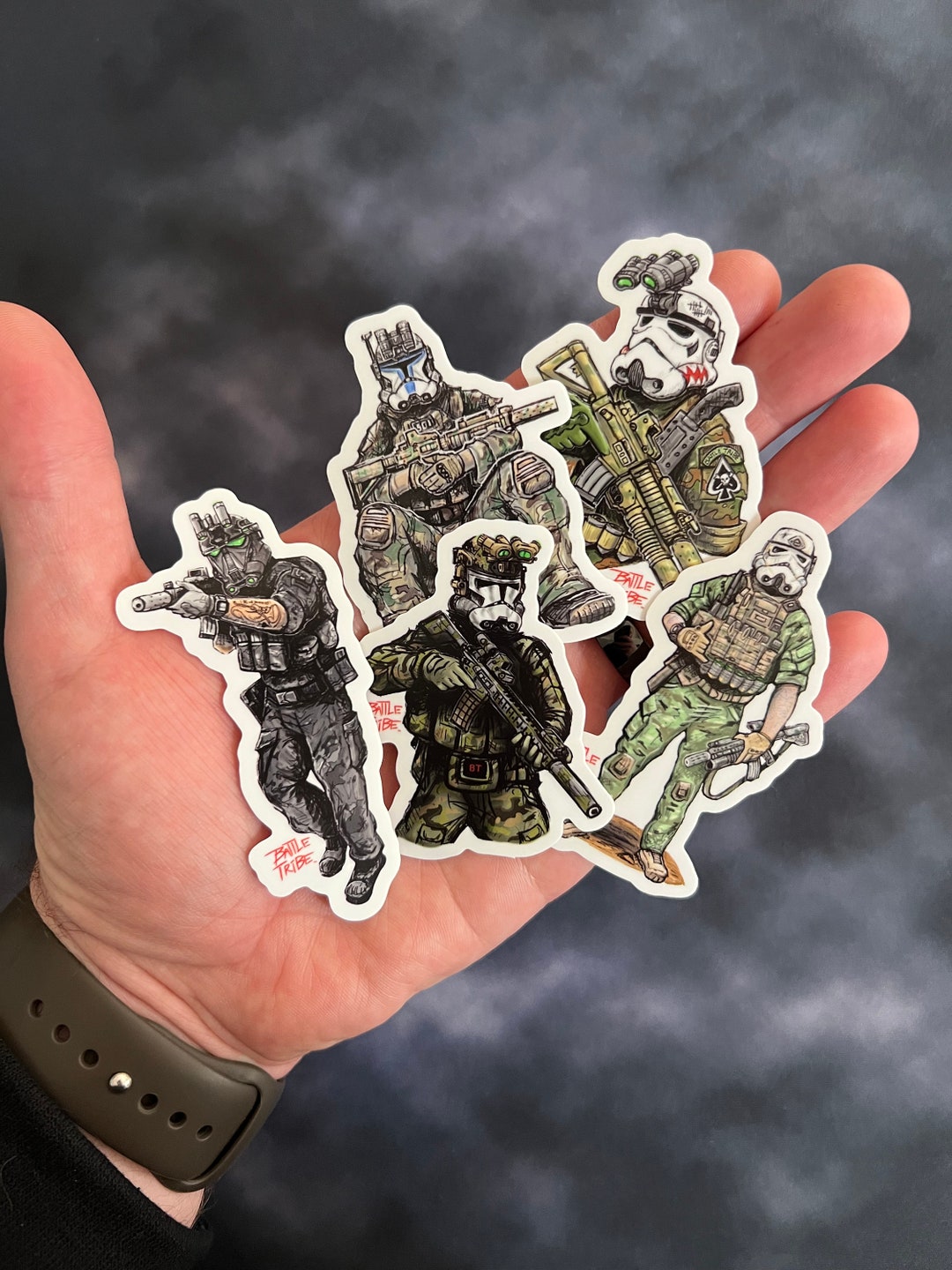 Battle Tribe Mini Sticker Pack 3 - Etsy