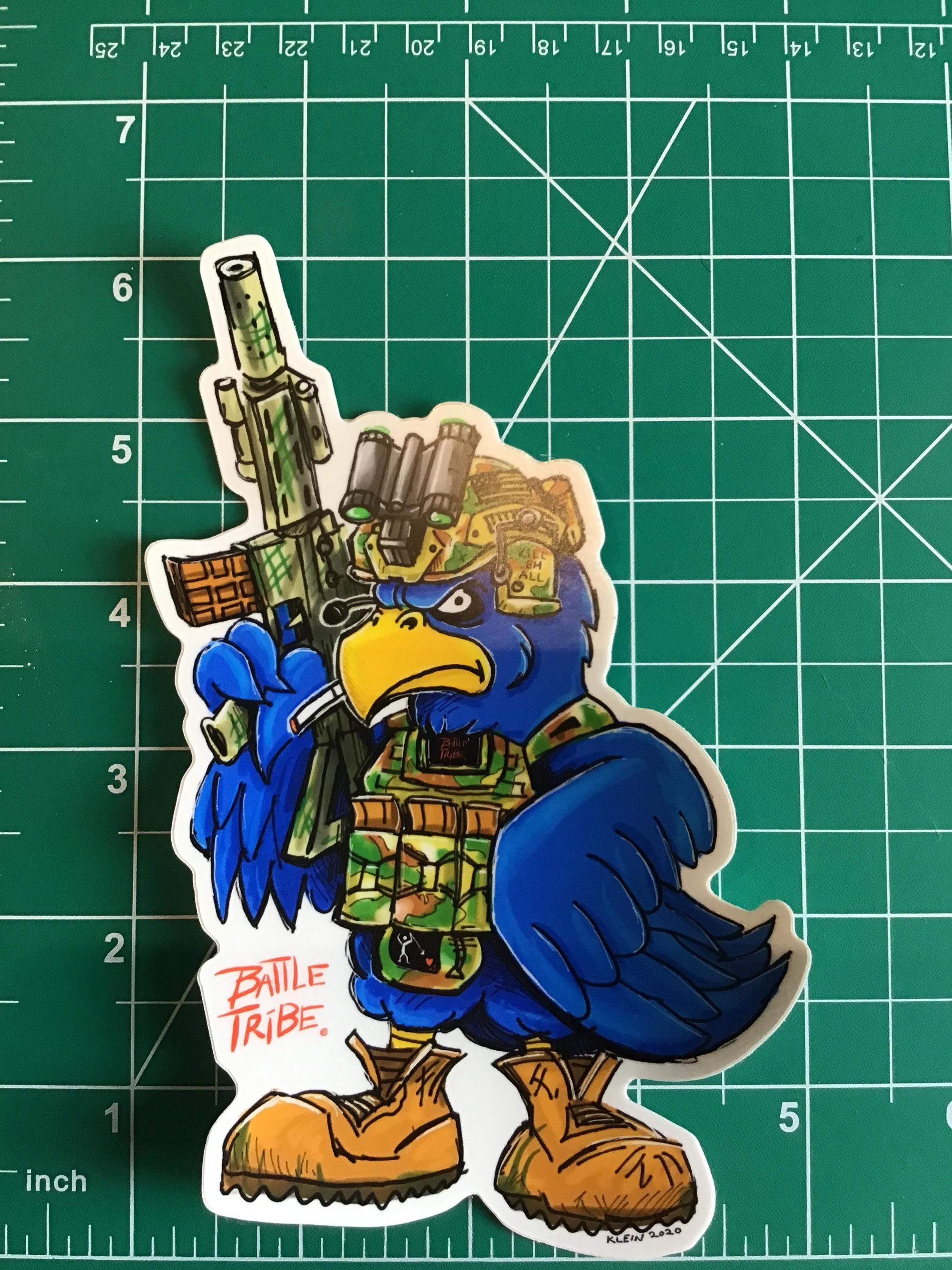 Blue Falcon Sticker 1E - Etsy