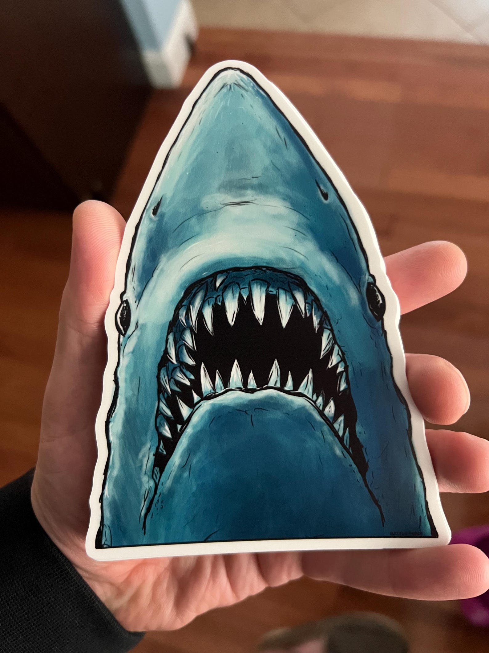 Jaws Great White Sticker - Etsy