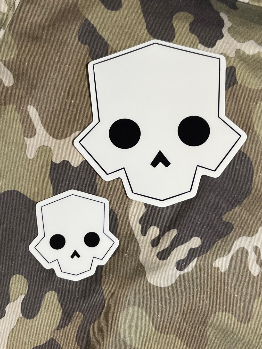 Helldiver Battle Tribe Skull Sticker Pack 2 Stickers - Etsy