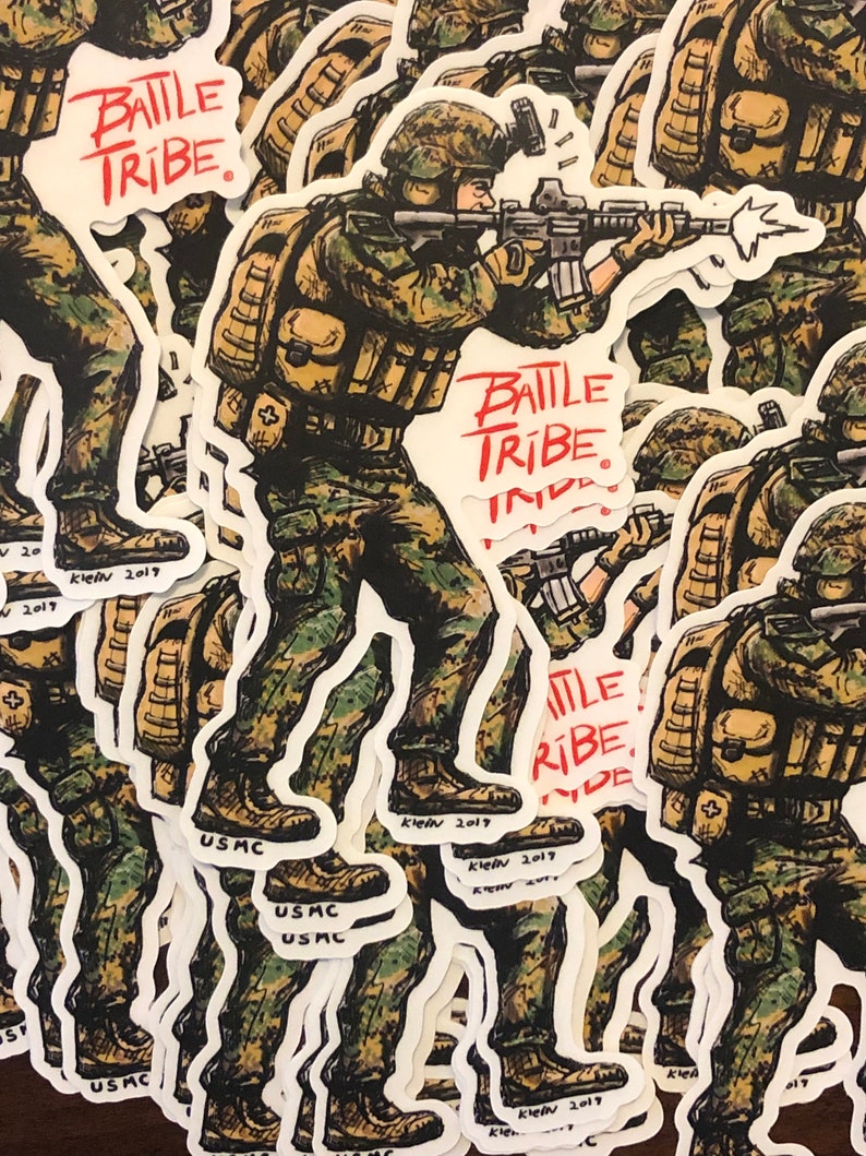 USMC Grunt Sticker - Etsy