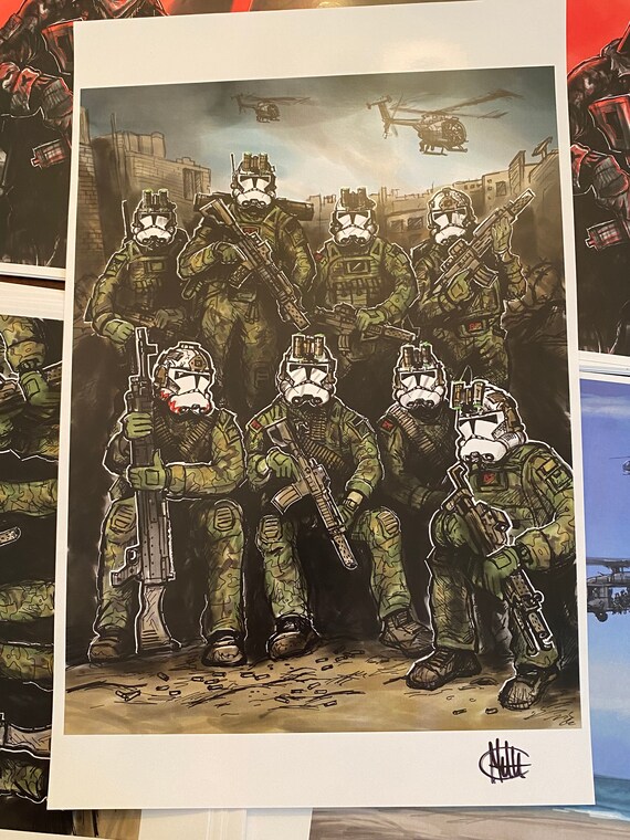 The Squad Signed 11x17 art print 2A | Etsy