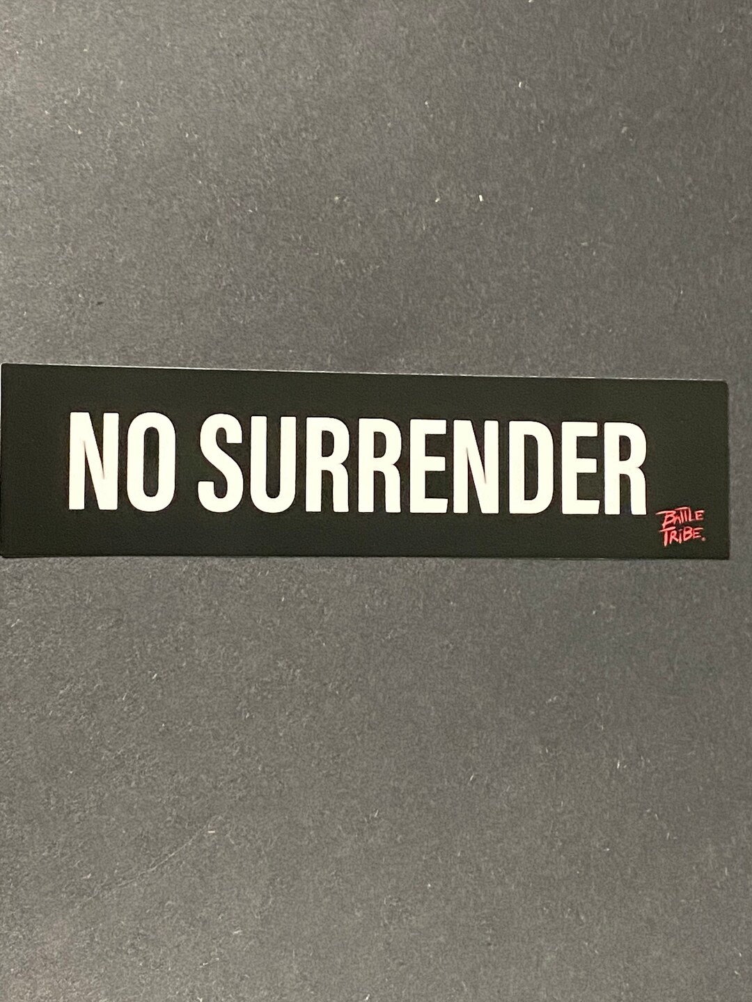 Battle Tribe No Surrender Bumper Sticker - Etsy
